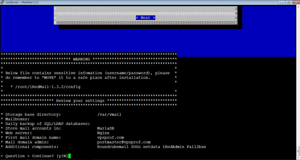 Download and Install iRedMail on Ubuntu 20.04 LTS