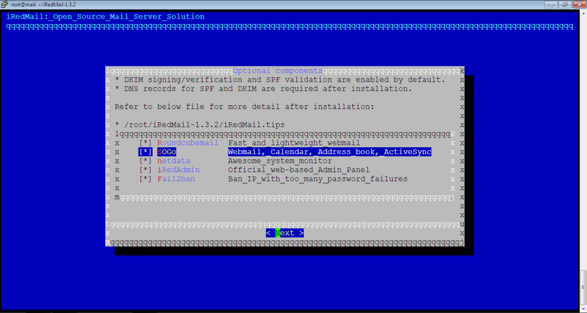 Download and Install iRedMail on Ubuntu 20.04 LTS