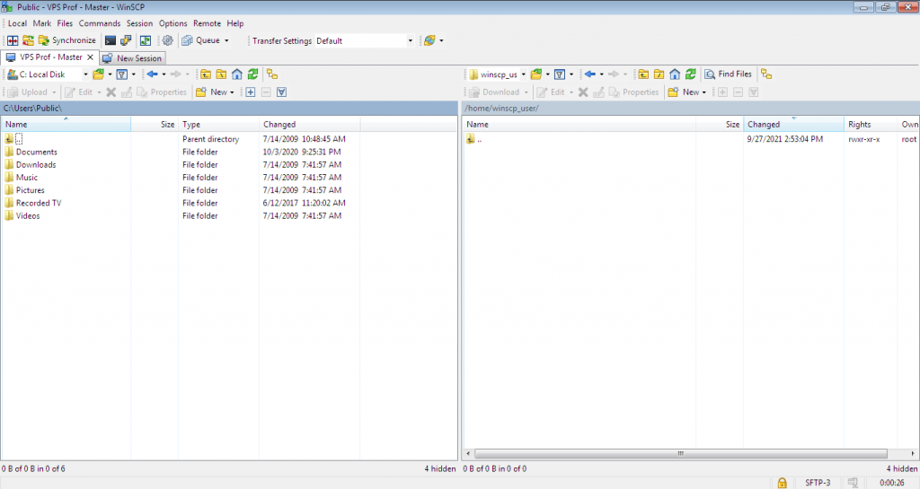 Sync Local Computer with Ubuntu via WinSCP - Keep a Backup on PC